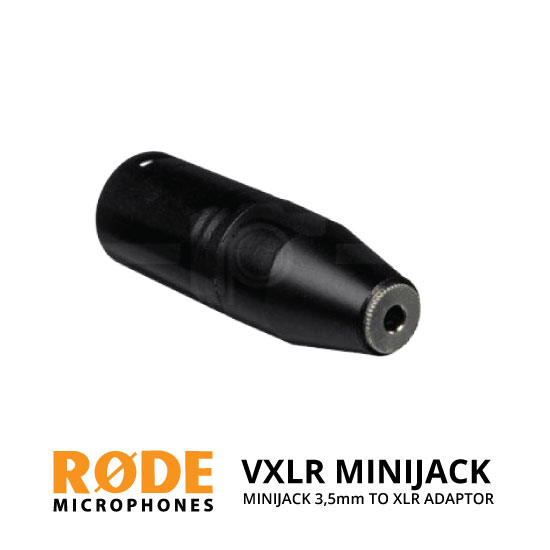 Rode VXLR Minijack 3.5mm to XLR Adaptor Harga Terbaik