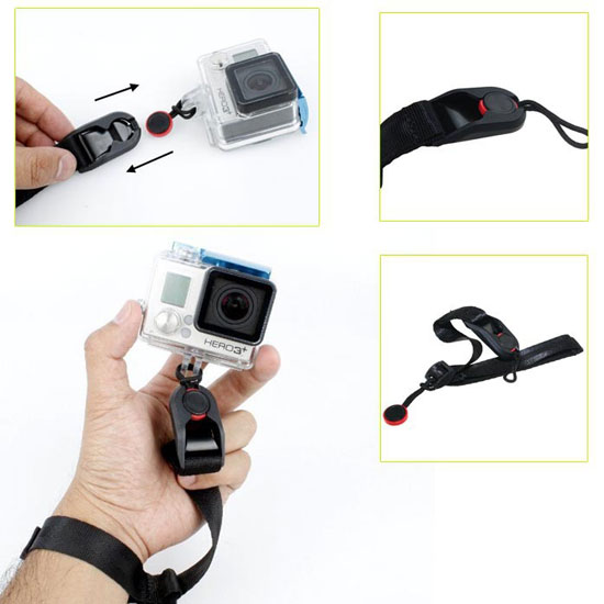 Gopro 3rd Party Wrist Strap | Plazakamera.com