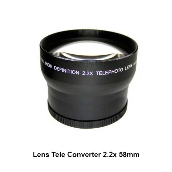 Lens Tele Converter 2.2x 58mm Harga Terbaik April 2025