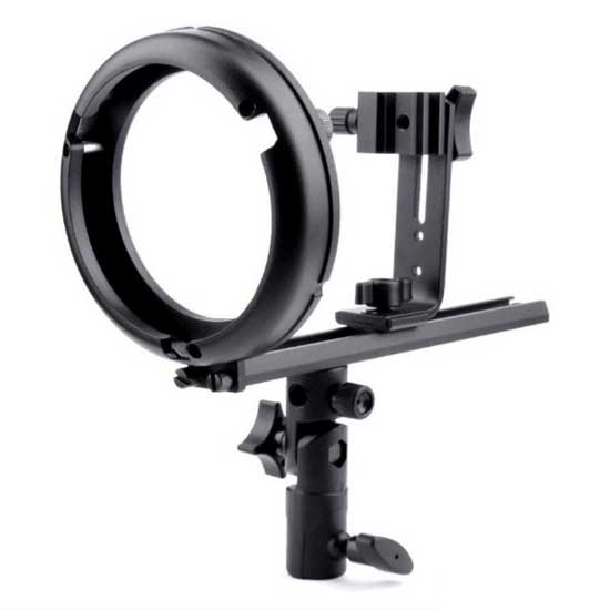 NiceFoto Speedlight Bracket Mount Bowen T Harga Terbaik Maret 2025