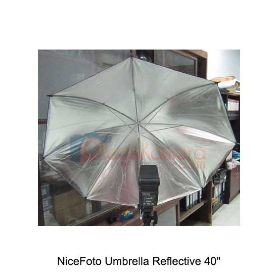 Payung Studio - NiceFoto Reflective Umbrella 40 inch Harga Terbaik ...