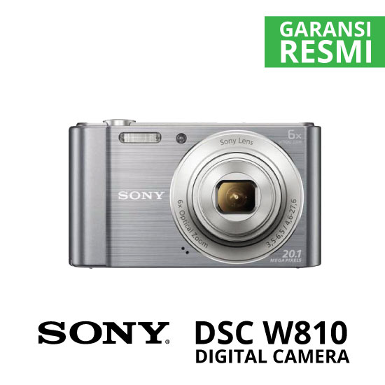 Jual Sony DSC-W810 Cyber-shot Silver - Harga dan Spesifikasi