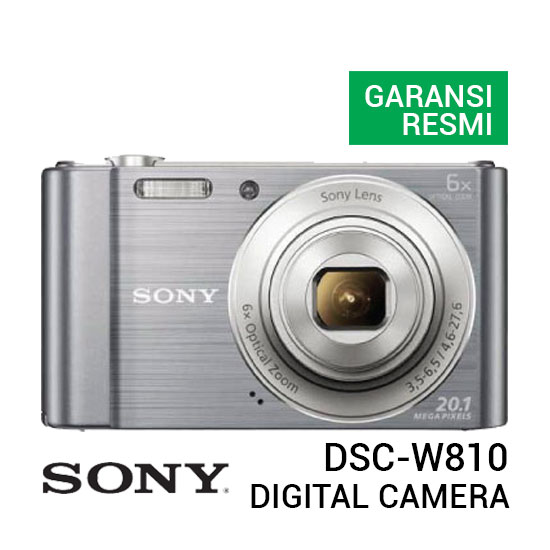 Sony DSC-W810 Cyber-shot Silver Harga Terbaik