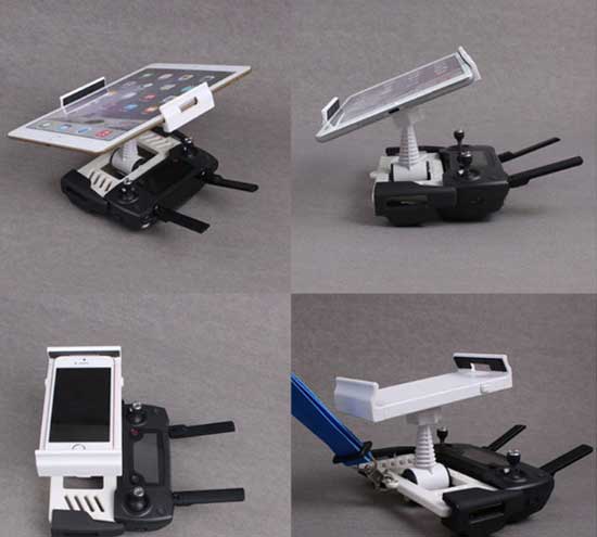 DJI Mavic Phone/Tablet Holder 360° White 3rd Party – PlazaKamera.com