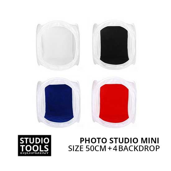 Portable Photo Studio Mini 4 Backdrop Size 50cm Harga Terbaik Mei 2025
