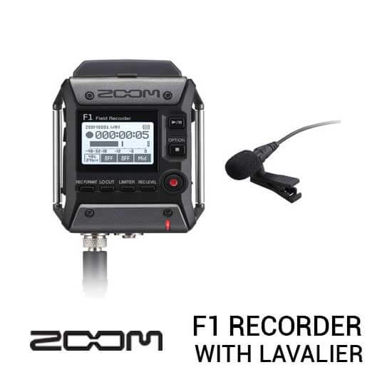 Zoom F1 Field Recorder with Lavalier Microphone Harga Terbaik April 2025