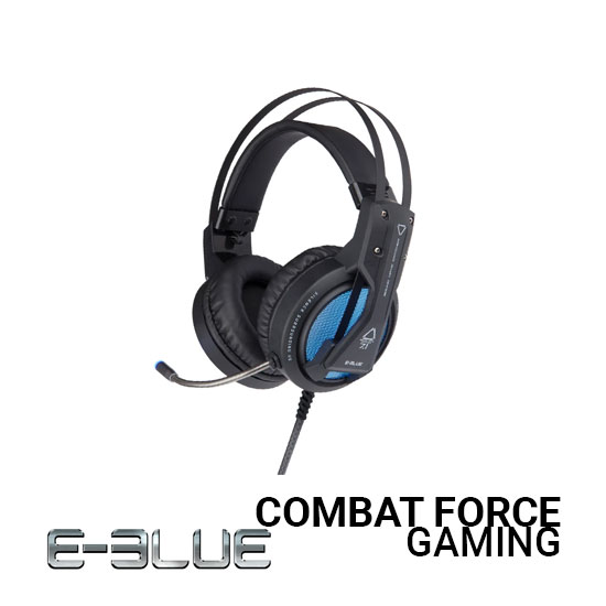 E-BLUE Headset Combat Force - Grey Harga Terbaik