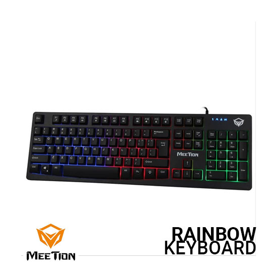 MEETION Keyboard Gaming USB Rainbow Backlit Harga Terbaik Maret 2025