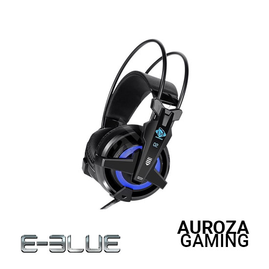 E-BLUE HEADSET GAMING AUROZA FPS - BLACK Harga Terbaik