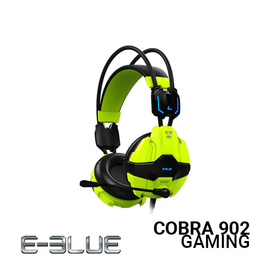 E-BLUE HEADSET GAMING COBRA ADVANCE 902 - GREEN Harga Terbaik
