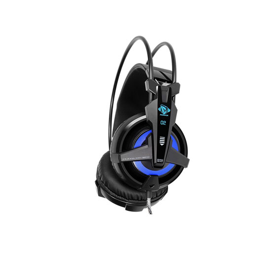 E-BLUE HEADSET GAMING AUROZA FPS - BLACK Terbaik