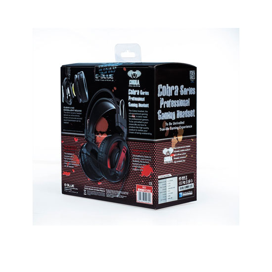 E-BLUE HEADSET GAMING COBRA - RED Harga Terbaik