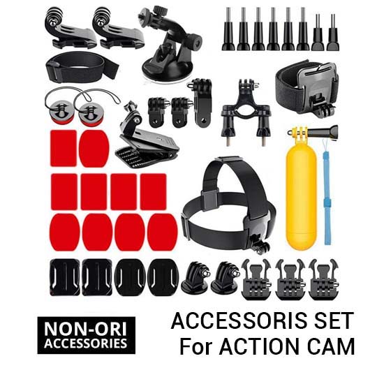 Action Cam Accesories Set Harga Murah Terbaik dan Spesifikasi