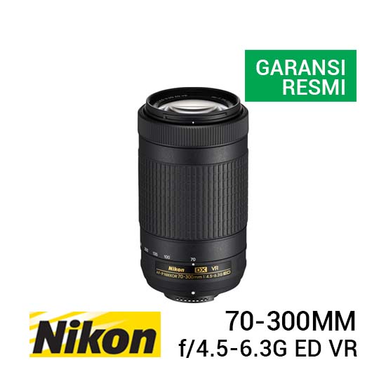 Nikon AF-P DX NIKKOR 70-300mm f/4.5-6.3G ED VR Harga 2025