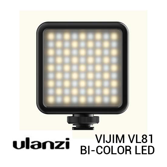 Jual Ulanzi VIJIM VL81 Bi-Color LED Video Light Harga Murah