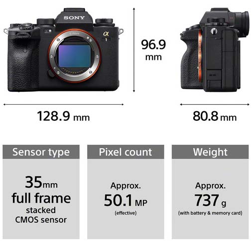 Sony Alpha 1 Body Only Harga Terbaik dan Spesifikasi