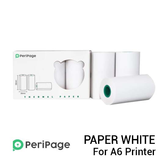 Peripage A6 Paper White Harga Murah dan Spesifikasi