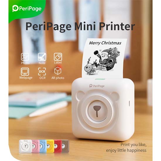 Peripage A6 Printer White Harga Murah Terbaik dan Spesifikasi