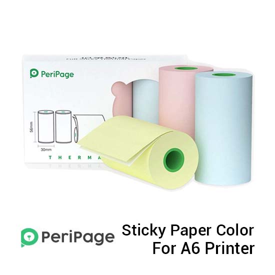 Peripage A6 Sticky Paper Color Harga Murah dan Spesifikasi