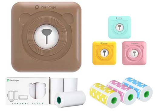 Peripage A6 Printer Free 5 Paper Harga Murah dan Spesifikasi