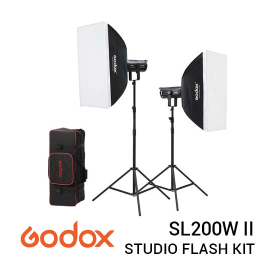 Godox SL200W II Studio Flash Kit Harga Terbaik dan Spesifikasi