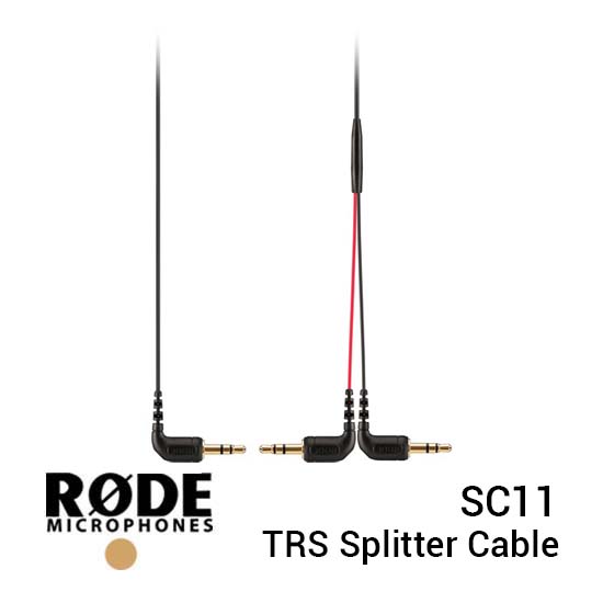 Rode SC11 TRS Splitter Cable Harga Murah dan Spesifikasi