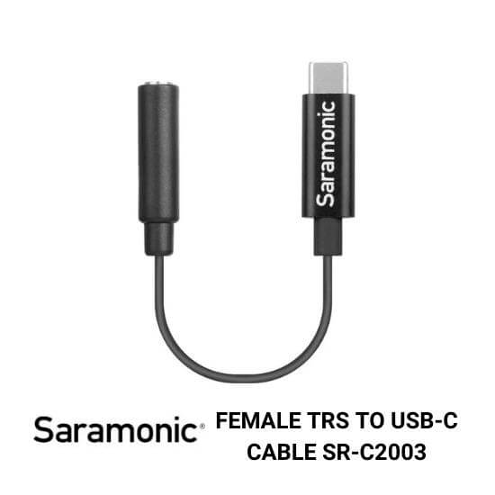 Jual Saramonic Female TRS to USB-C Cable SR-C2003