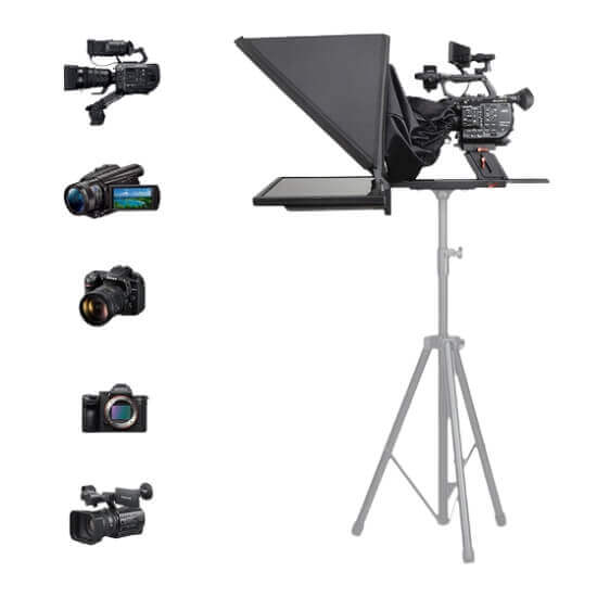 Desview T15 Teleprompter with Tripod Stand Harga Terbaik