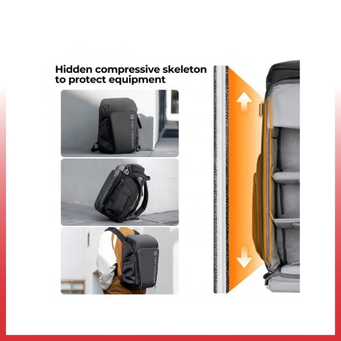 K&F Concept Alpha 25L Backpack Grey Harga Terbaik 2025